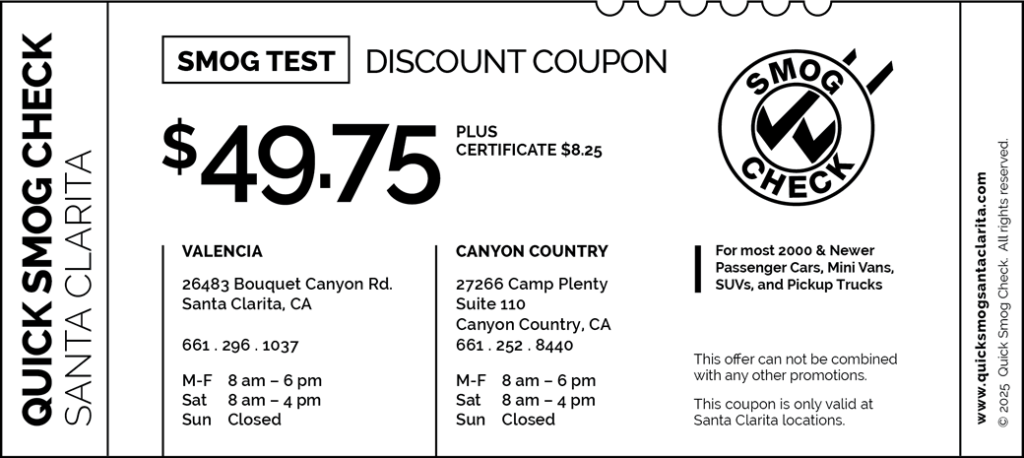 Discount on Auto Smog Check